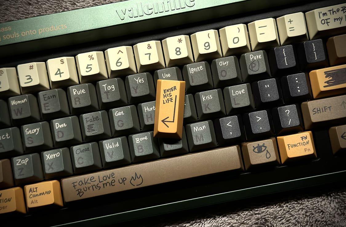 Set Keycap Milkyway Love Story | PBT - Cherry Profile chính hãng, giá rẻ | Gearshop